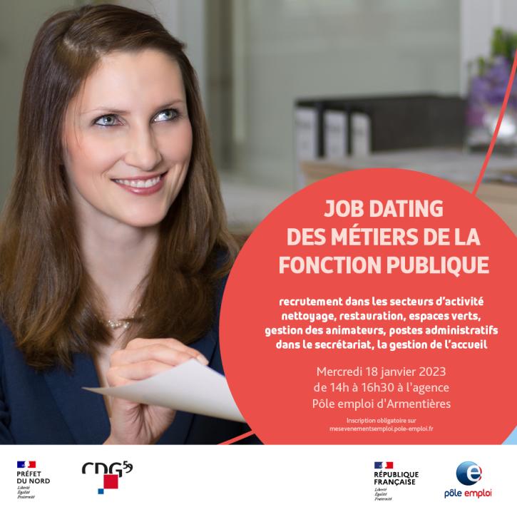 Job Dating - Les métiers de la fonction publique | Ville d'Armentières